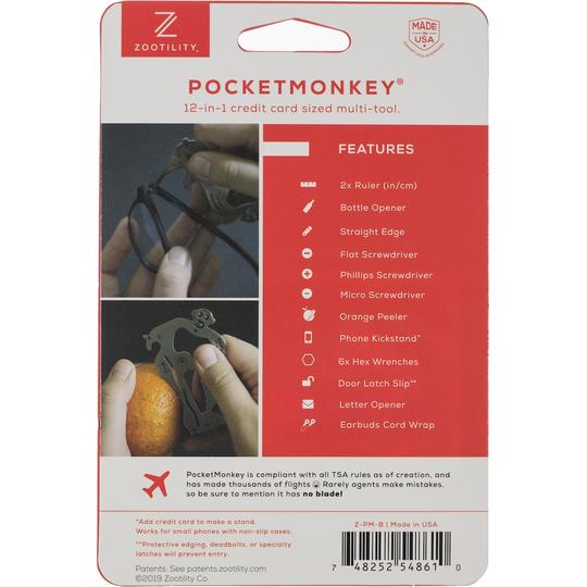 Zootility Pocket Monkey Wallet Size Multitool – Grande Trunke Home